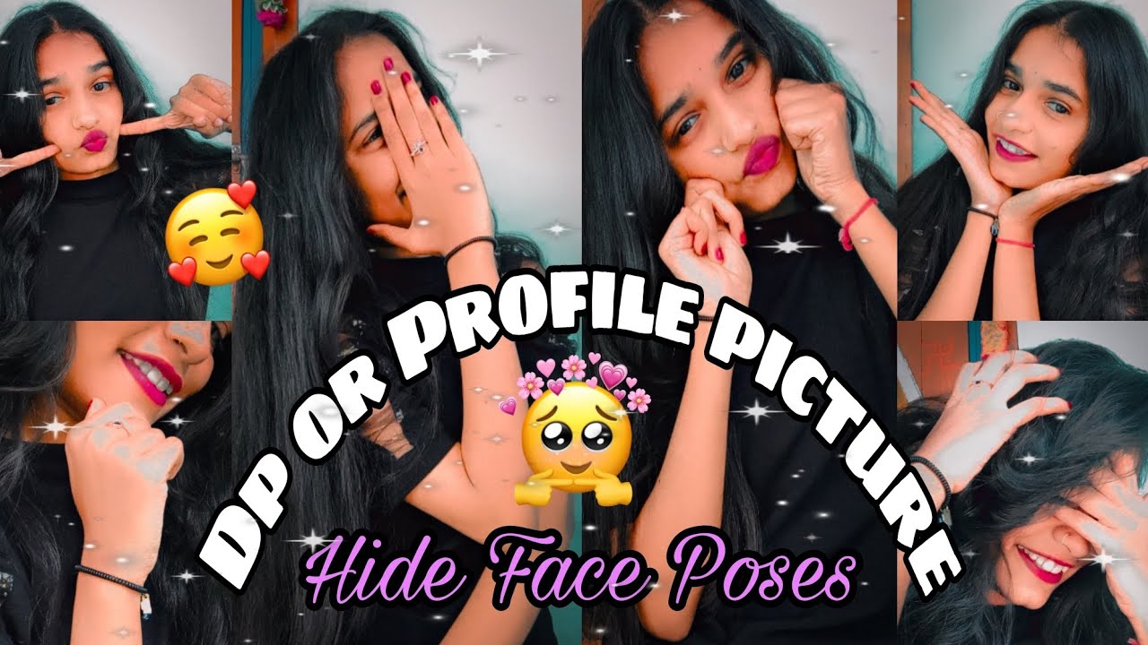Dp or Profile picture poses|Hide Face Poses|Snapchat cute poses#poses # ...