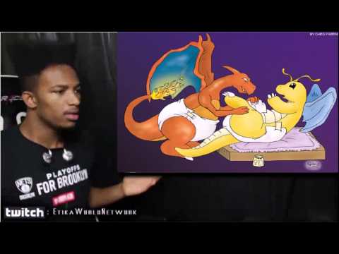 Etika Reacts to Charizard and Dragonite Wearing Daipers