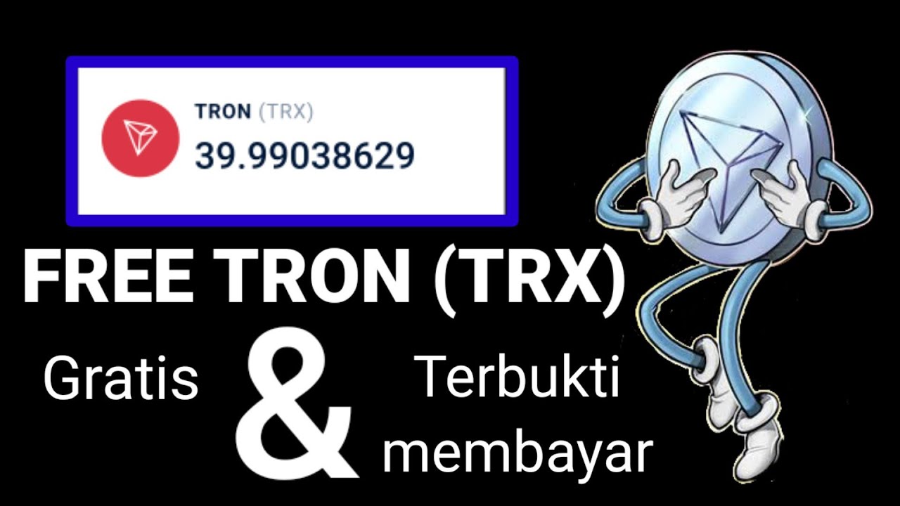 FREE TRON (TRX) || FAUCET PENGHASIL TRX - YouTube