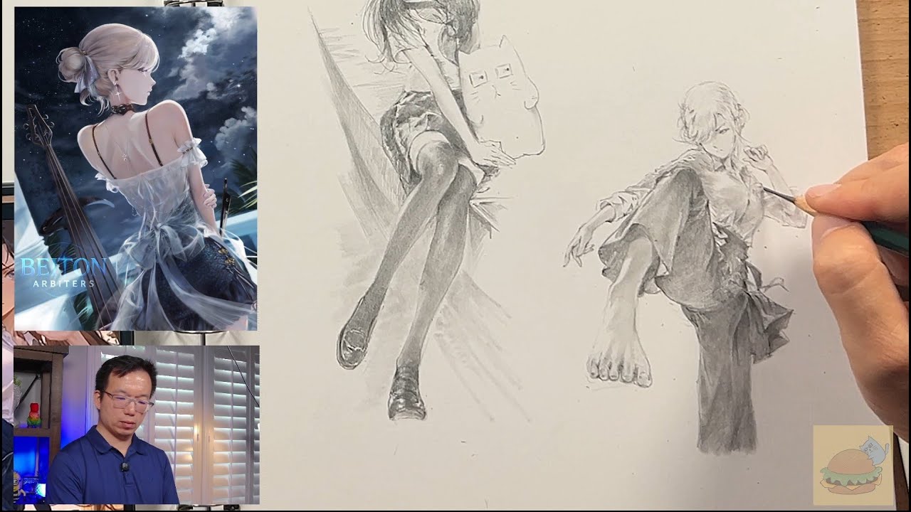 Draw Anime Full Body Dynamic Poses - YouTube