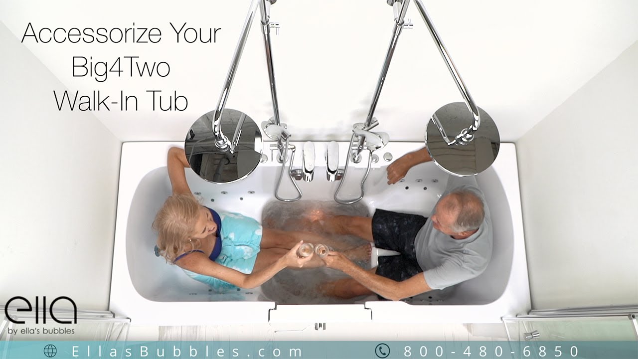 Ella's Bubbles: Big4Two 2 Person Walk In Bathtub Accessories - for ...