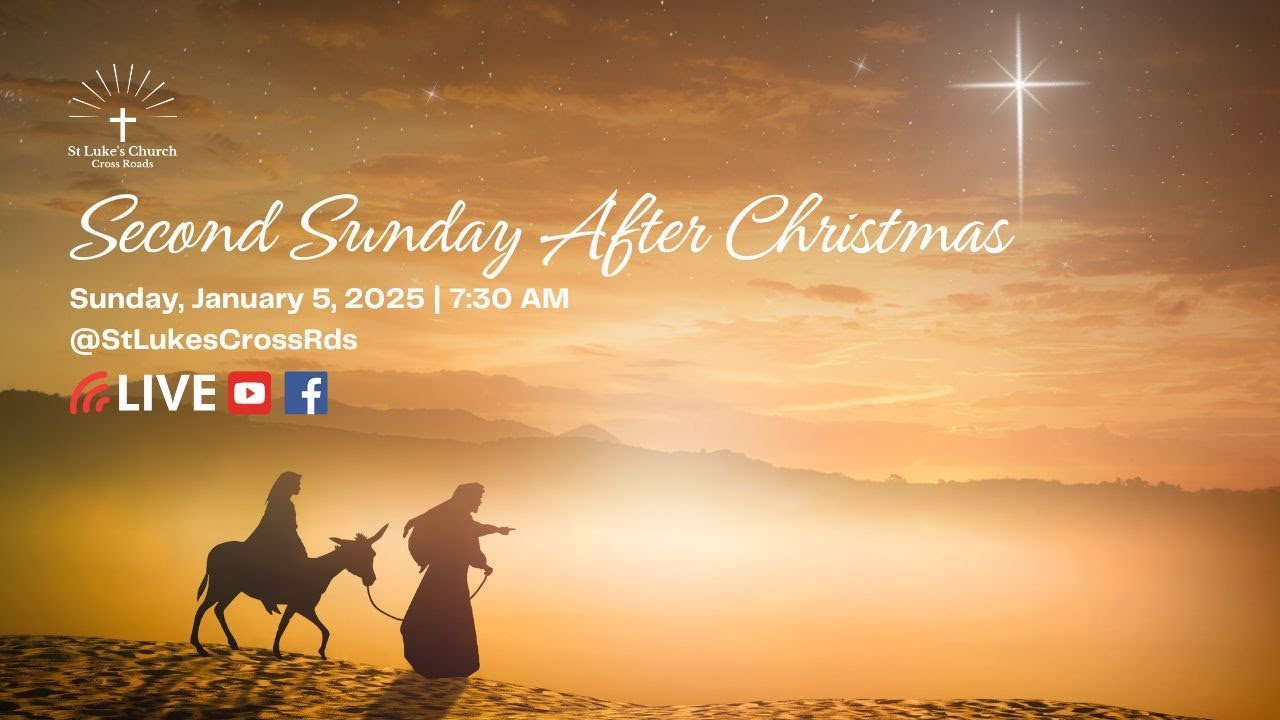 Second Sunday after Christmas Worship Service - YouTube