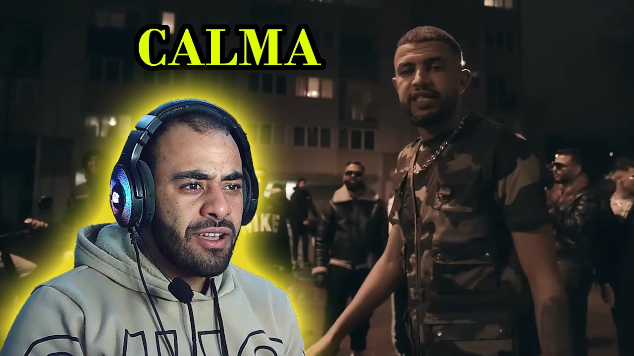 Reaction - Junior Hassen - Calma (Official Music Vidéo) - YouTube