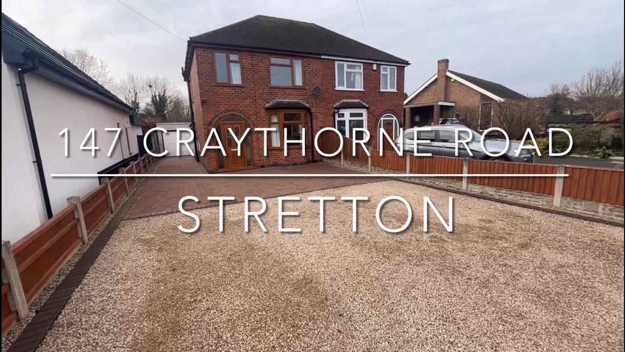 147 Craythorne Road, Stretton, Burton-on-Trent DE13 0AZ - YouTube