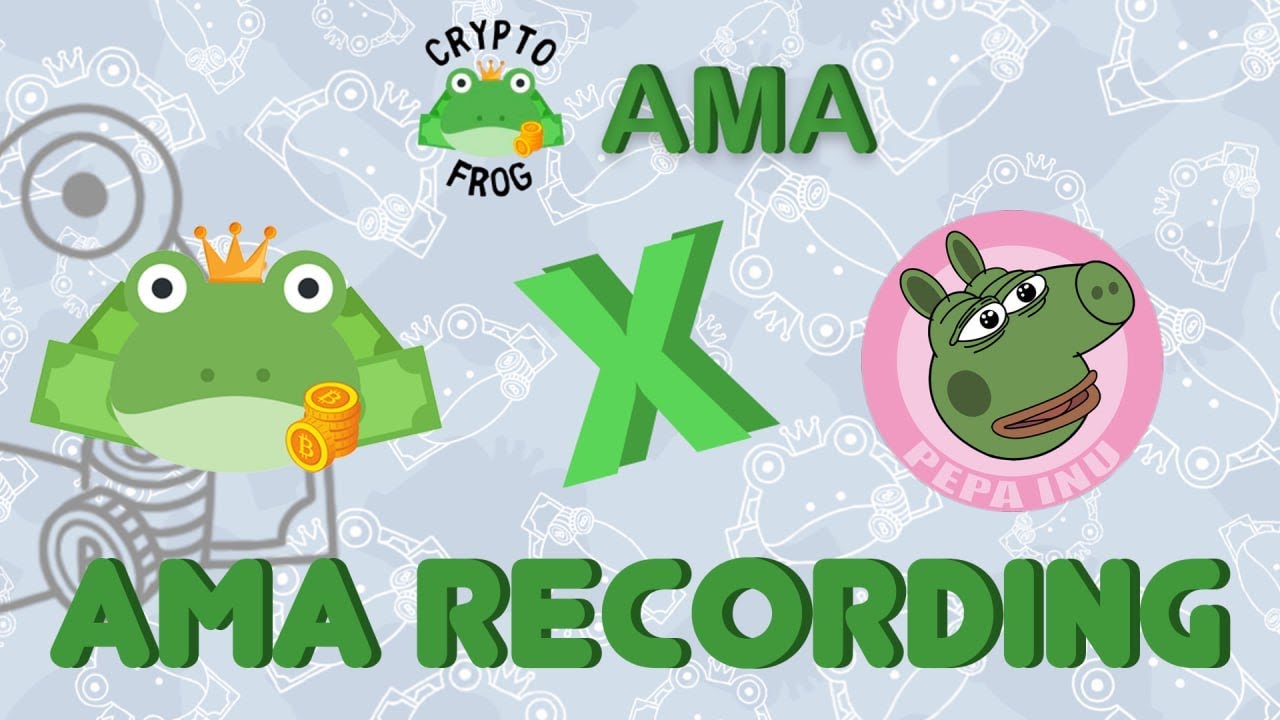 CryptoFrogs AMA - Pepa Inu - YouTube