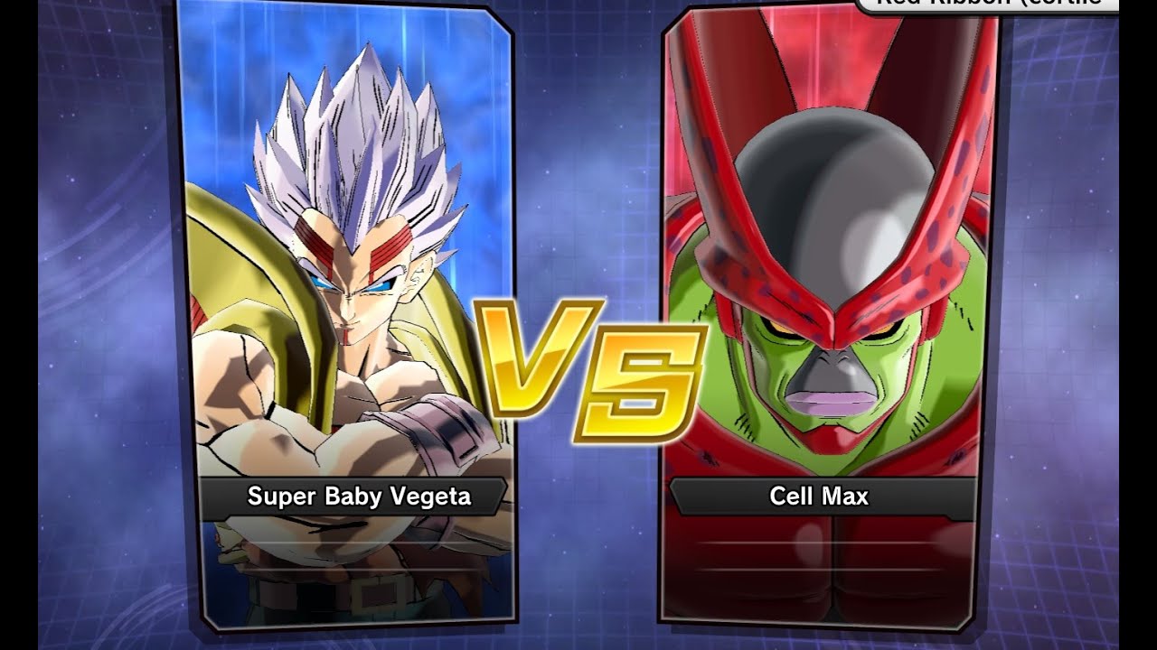 Xenoverse 2 - Requested match (PC): Super Baby Vegeta vs Cell Max - YouTube