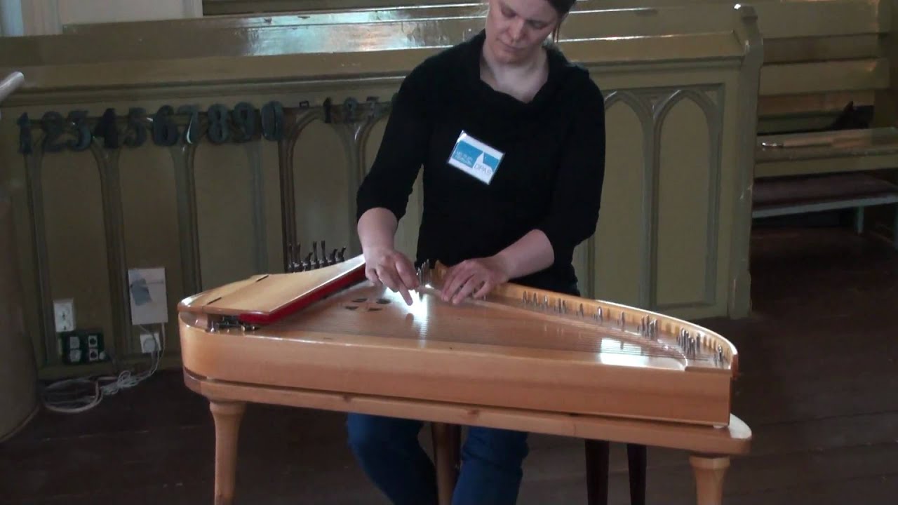 Full HD. Salla plays Kantele in church / Salla toca Kantele / Salla ...