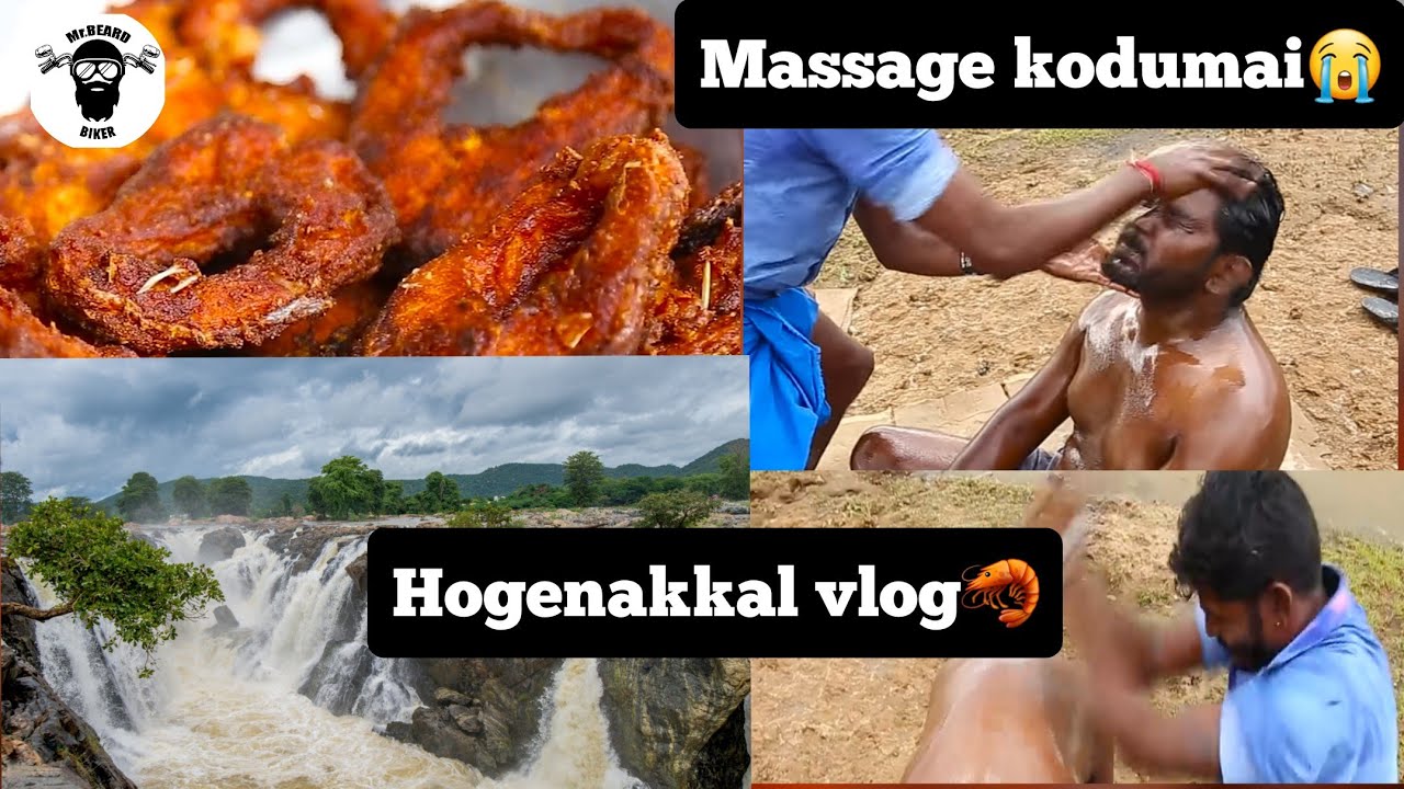 Hogenakkal Falls | Oil Massage | Fish frys | Complete Video 2023 || Mr ...