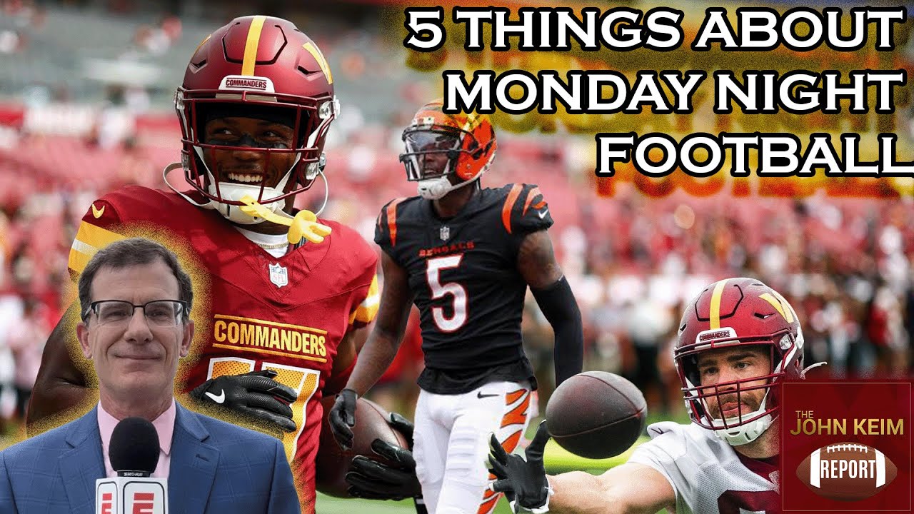 5 Things I Think Heading Into Cincinnati | John Keim Report - YouTube