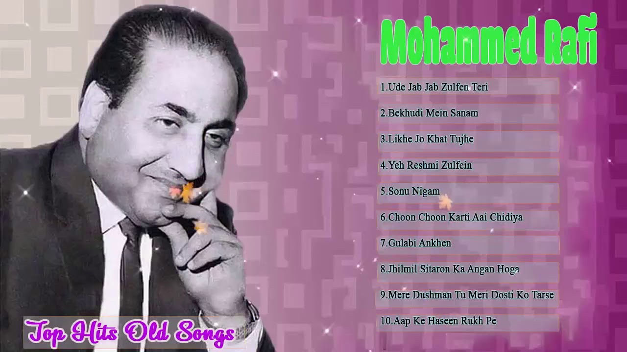 Best Of Mohammad Rafi Hit Songs Old Hindi Superhit Songs 90's Evergreen ...
