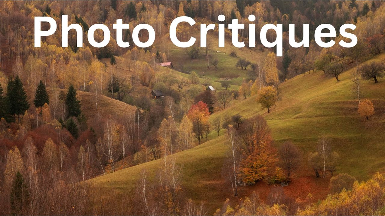 Photo Critique: Getting Feedback On Your Images - YouTube