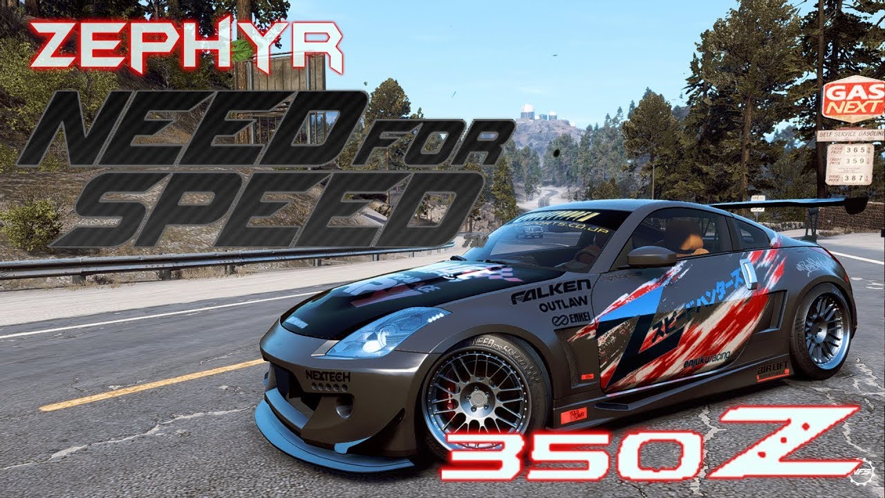 Need For Speed Payback Nissan 350z Zephyr Customization - YouTube