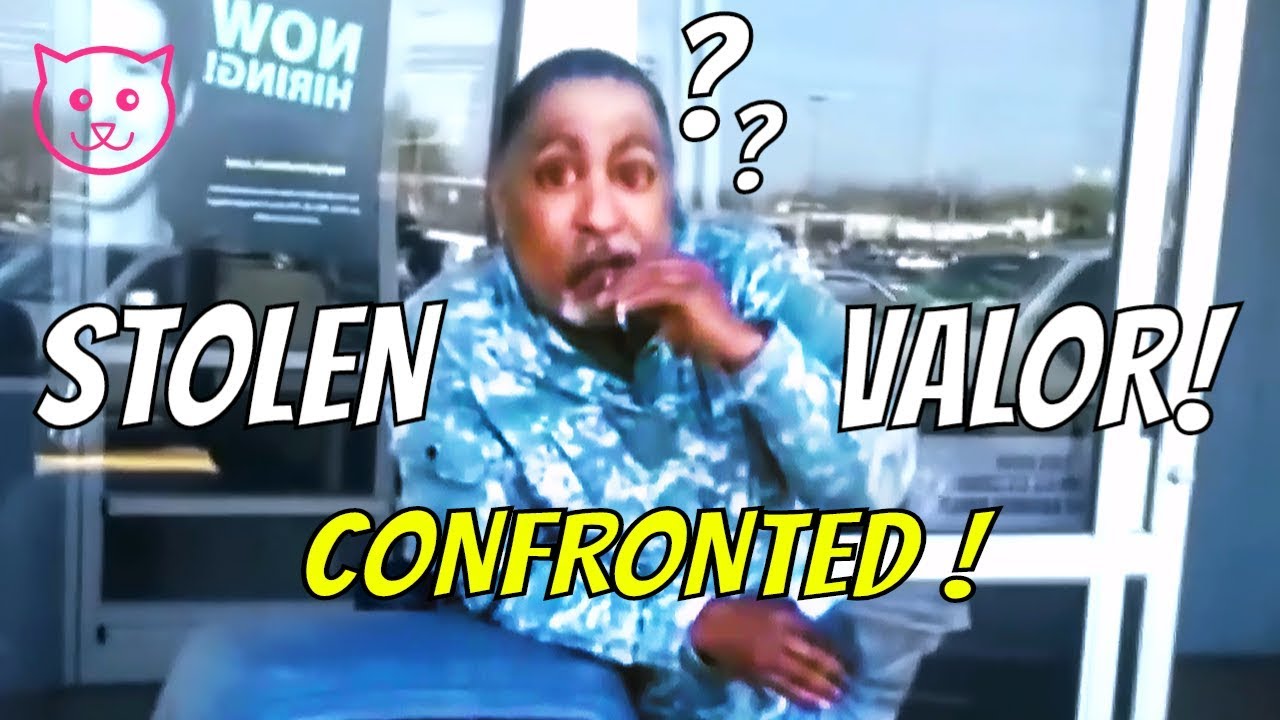 STOLEN VALOR FAKE SOLDIER CONFRONTED COMPILATION 2017 - YouTube