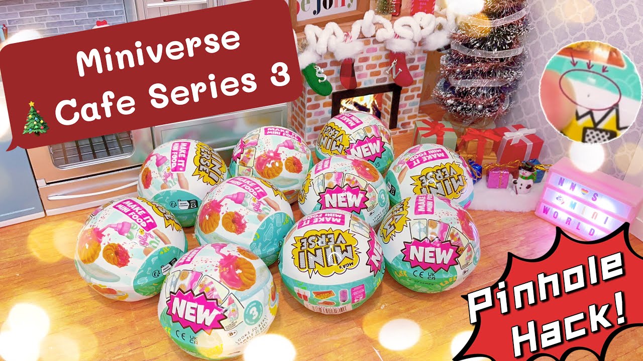 Unboxing | Black Friday Haul🛍️ | Miniverse MAKE IT MINI CAFE Series 3 ...