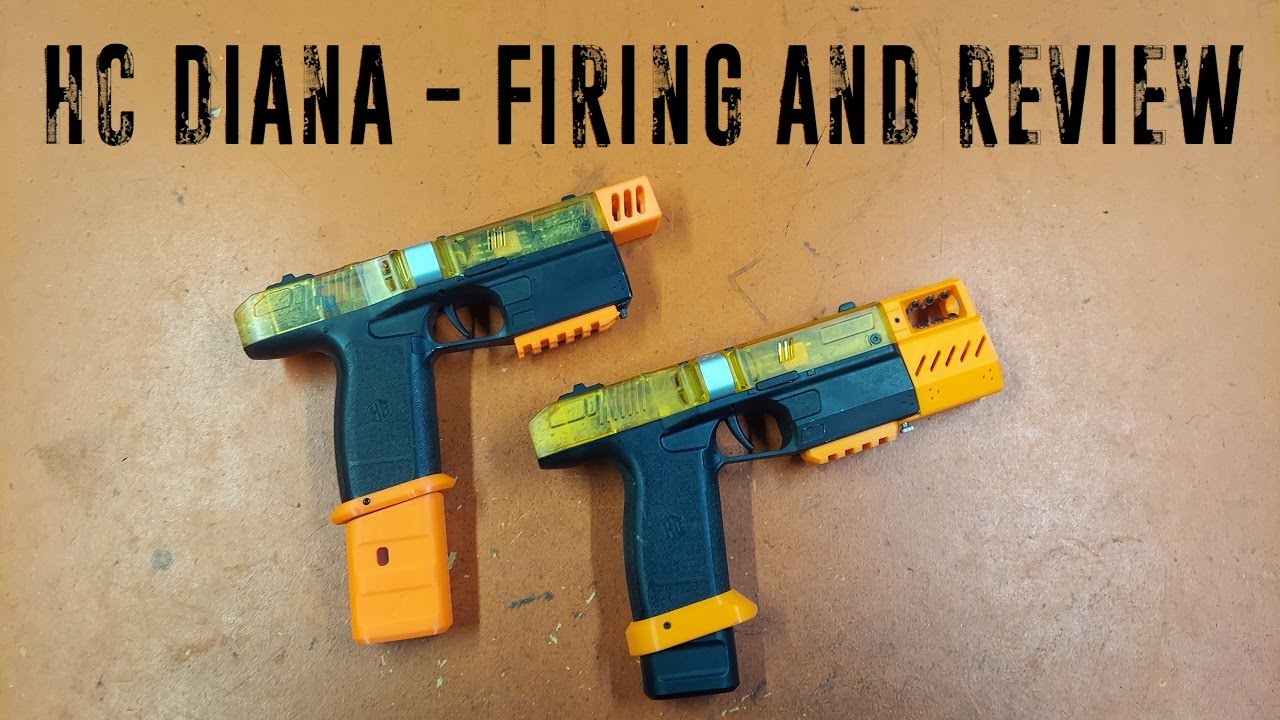 HC Diana - Firing, Review, and Cosmetic Upgrades - YouTube