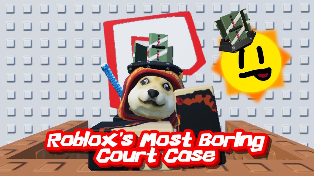 Roblox's Most Boring Court Case - YouTube