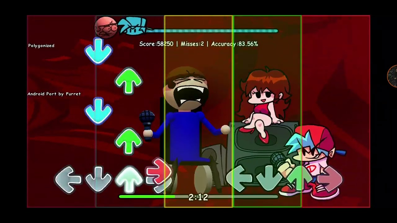 fnf vs Dave and bambi 3.0 POLYGONIZED - YouTube