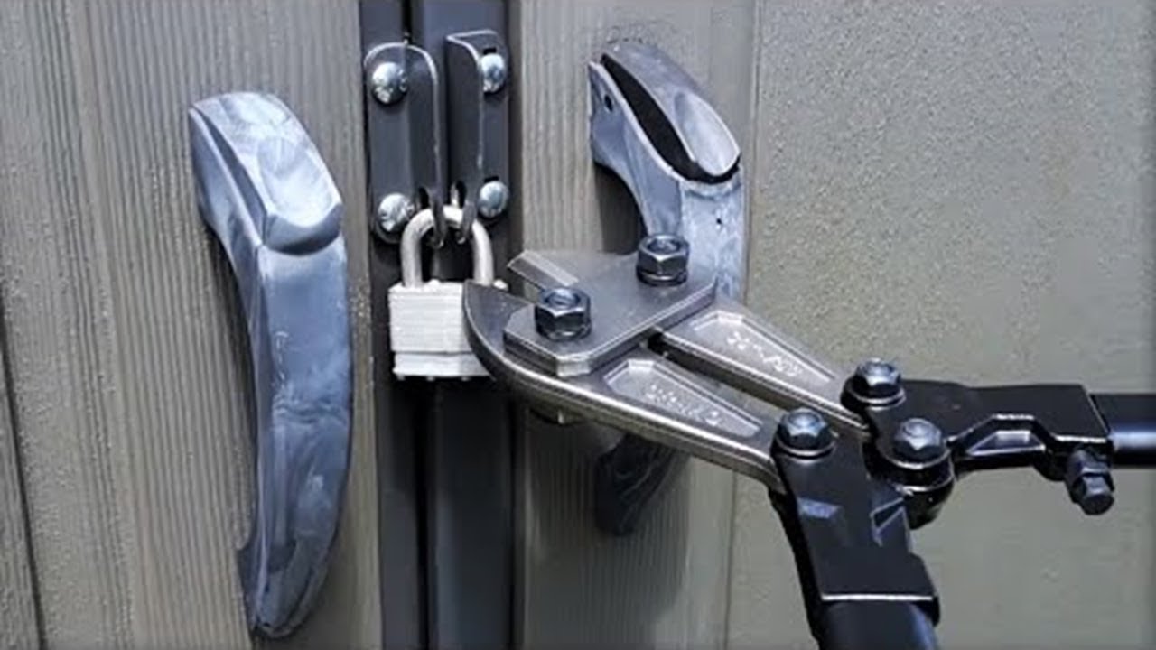 THESE BOLT CUTTERS REALLY WORK!! - YouTube