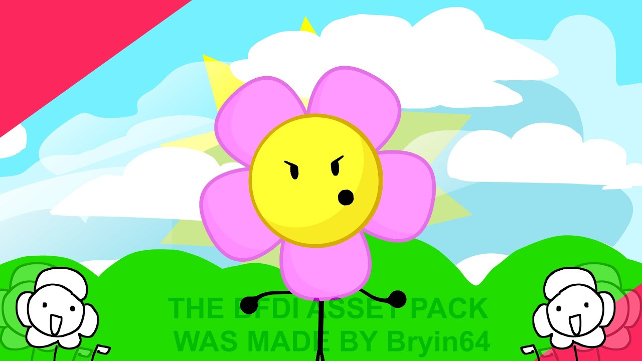 FLOWER MESMERIZER [I tried to animate with bfdi assets] - YouTube