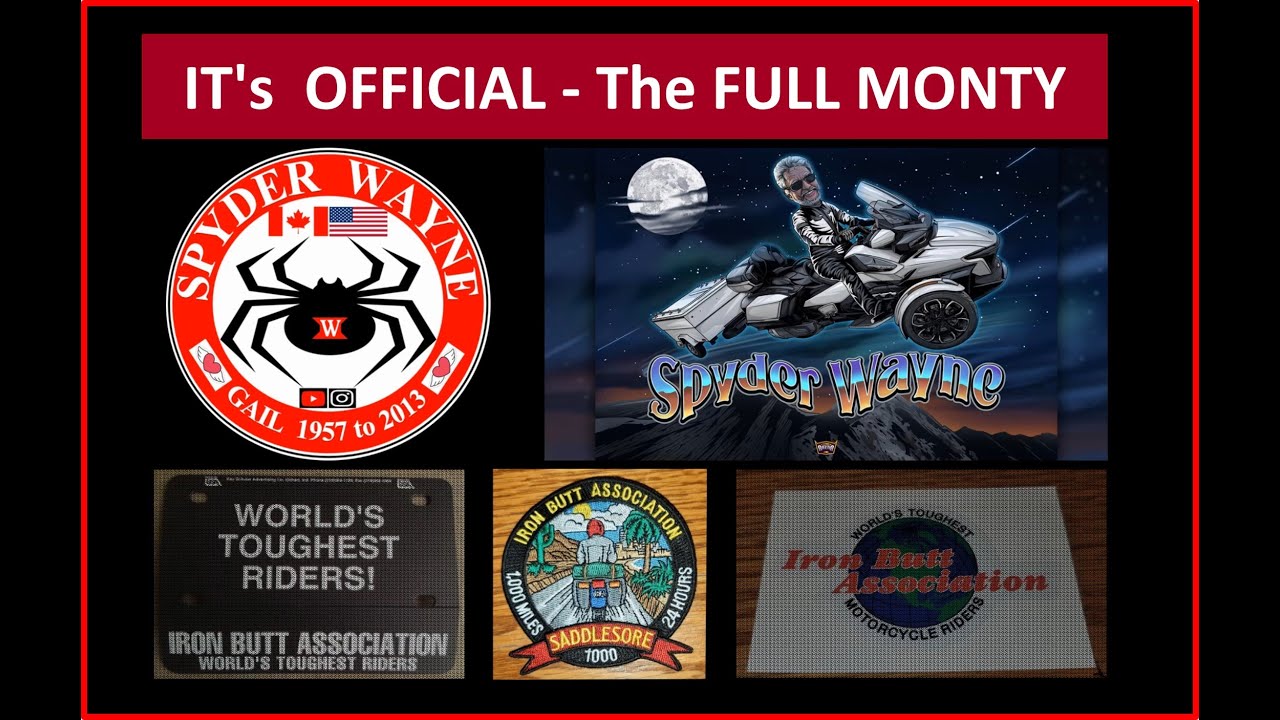Iron Butt Association Certification - The FULL MONTY - YouTube