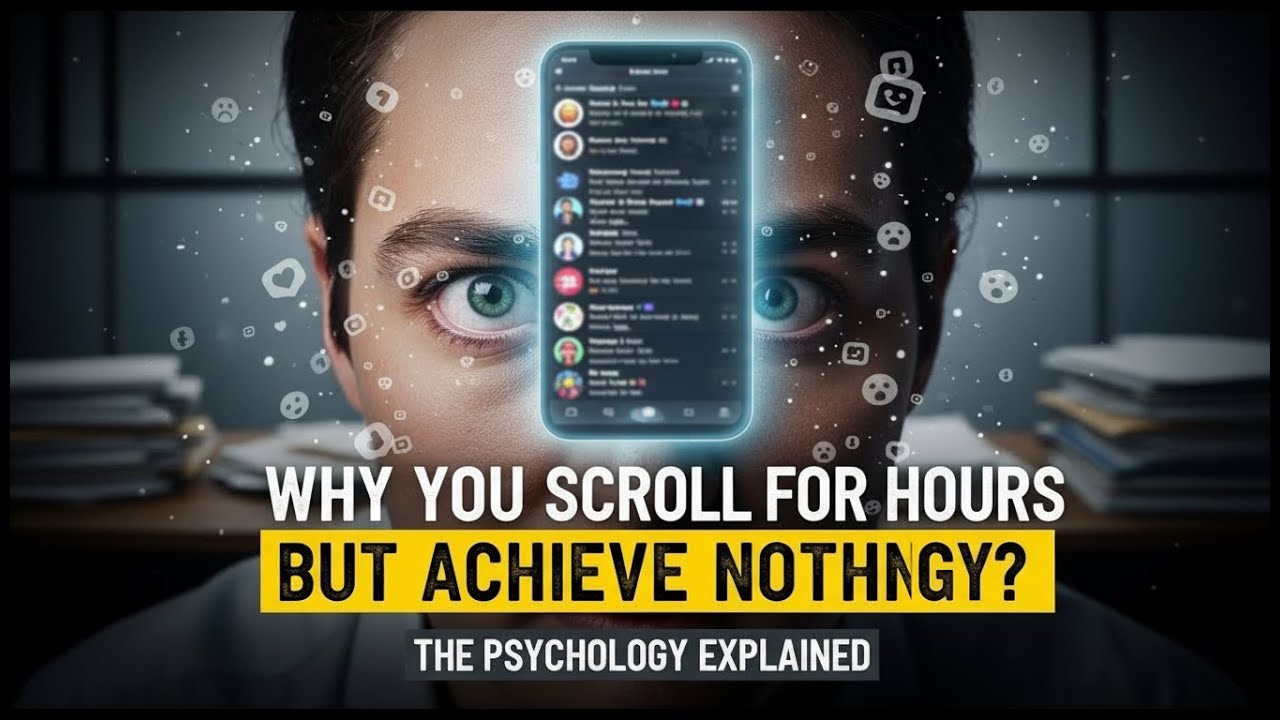 The Psychology of People Scrolling for Hours and Still Feeling Empty ...
