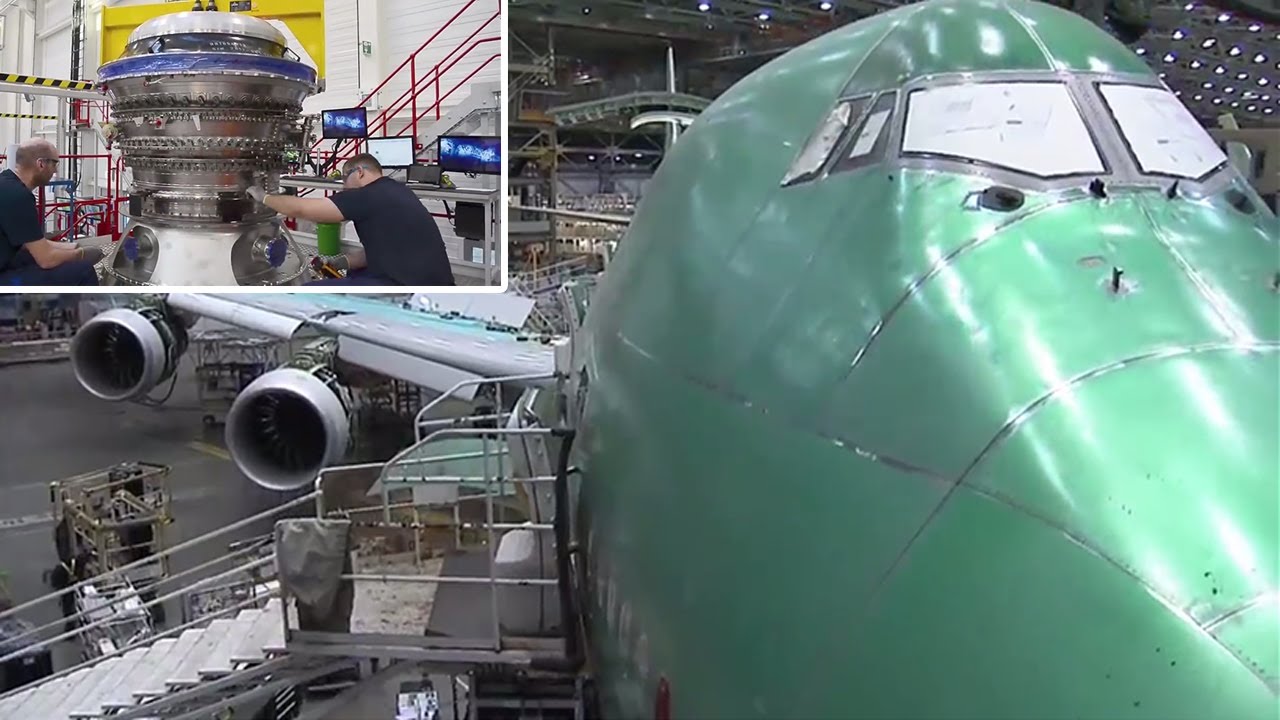 Amazing Large Machine Production, Air Plane Giant Machine | Produksi ...
