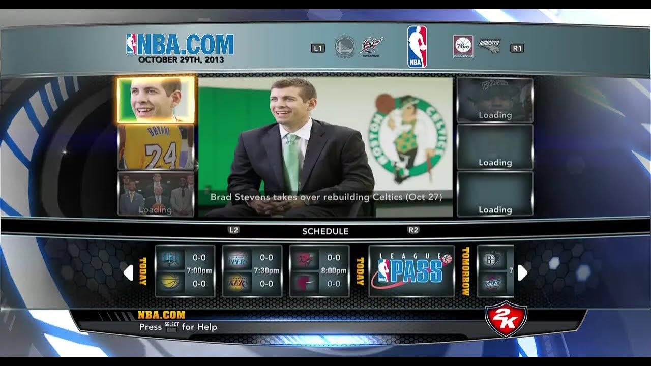 NBA 2K14 Association Fantasy Draft rpcs3 - YouTube