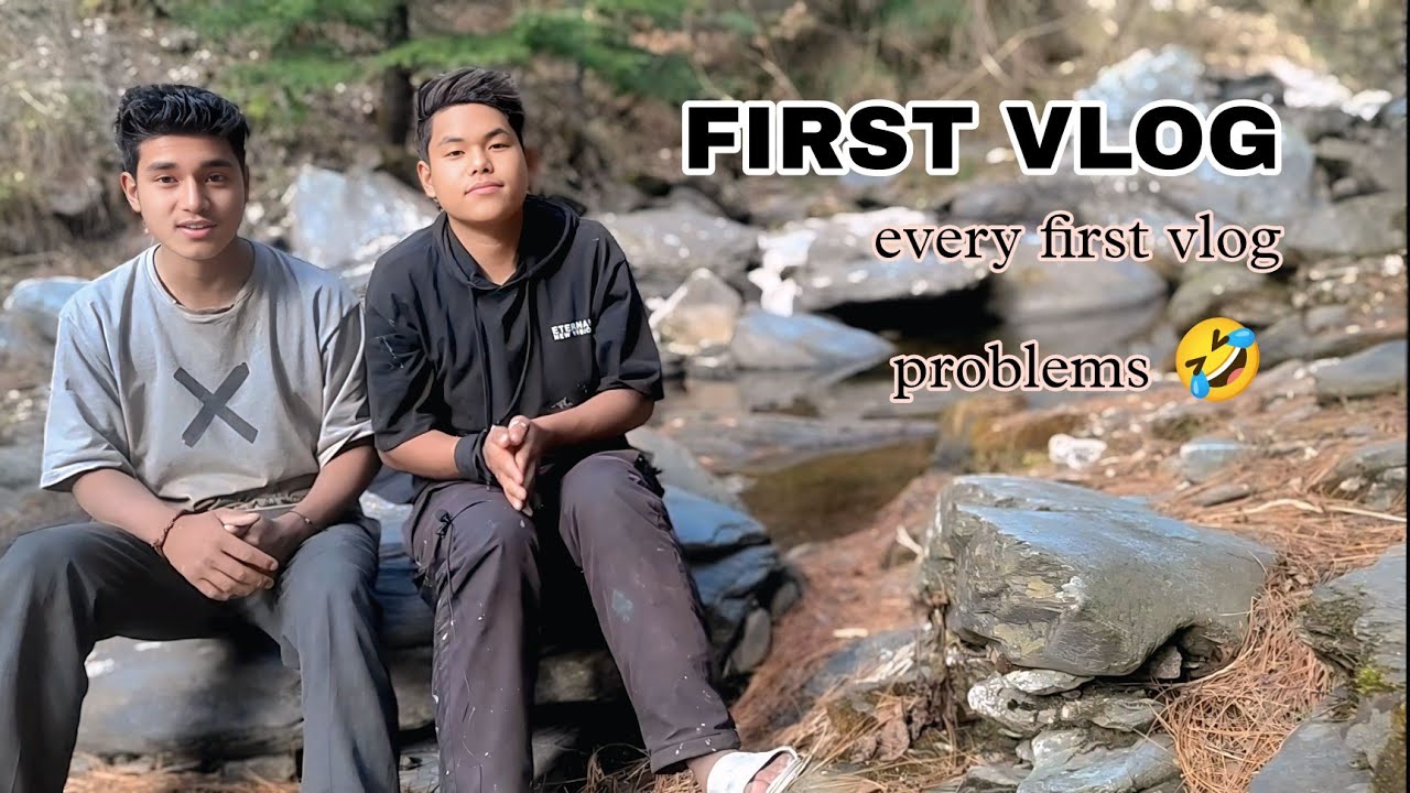 FIRST VLOG ll first vlog ll every first vloger problems ll first vlog ...