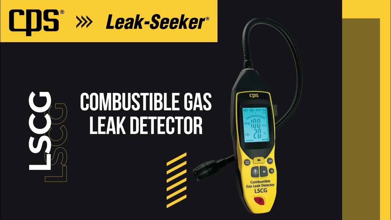 CPS LSCG - Leak-Seeker Combustible Gas Leak Detector - YouTube