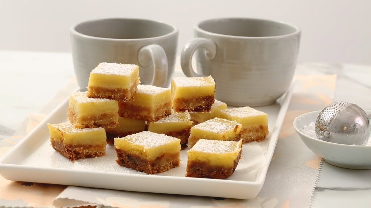 Coconut-Key Lime Squares - Martha Stewart - YouTube