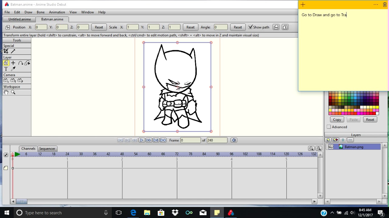 How to - Import Drawings and Characters into Anime Studio - YouTube