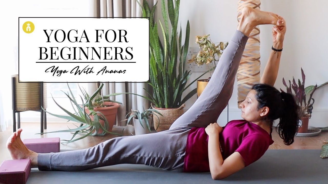 30 min Yoga For Beginners | Full Body Stretch Flow | YOGA WITH ANANAS ...