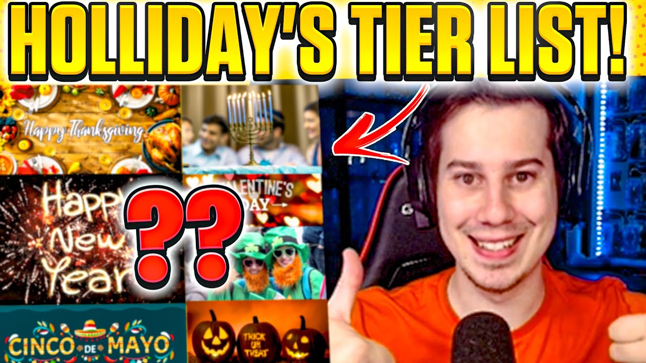 American Holidays Tier List ~ Holidays Tier Ranking | Ranking All of ...