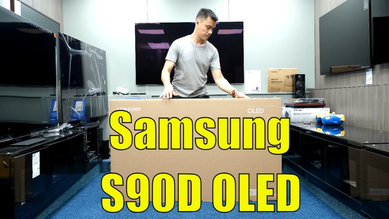 Samsung S90D OLED 2024 Unboxing, Setup, Test and Review with 4K HDR ...
