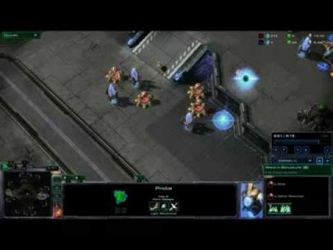 Protoss vs Protoss Elite AI on Korhal City Map - YouTube