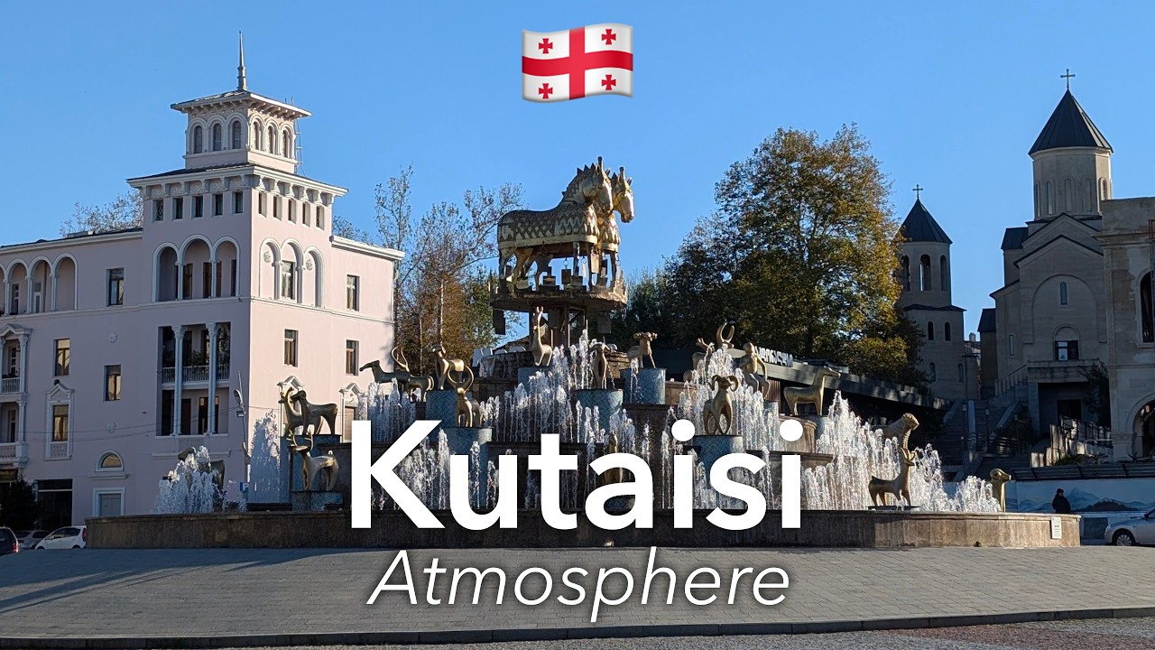 🇬🇪 Kutaisi City Walk in 4K: Capital of Imereti Region | Georgia - YouTube