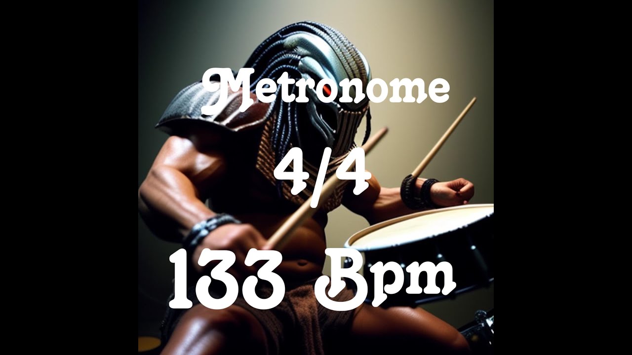 metronome 133 bpm - YouTube