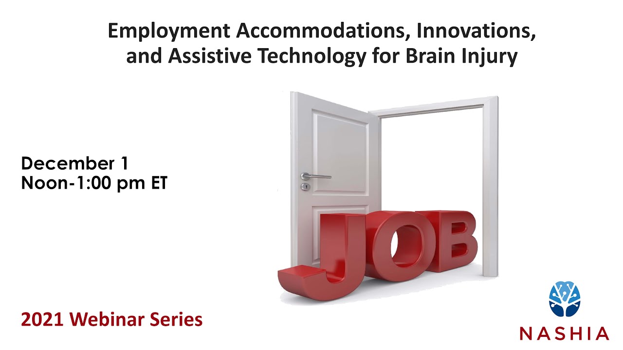Employment Accommodations, Innovations, and Assistive Technology for ...