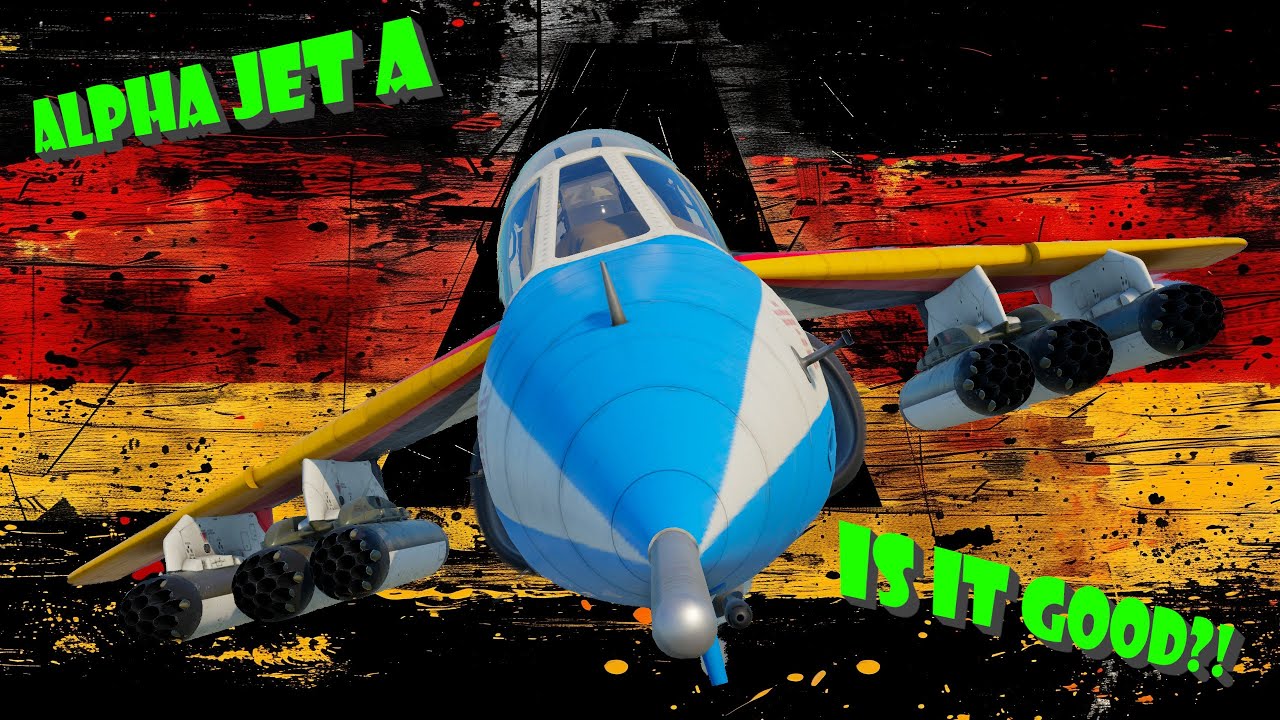 Is the Alpha Jet an ALPHA PLANE? IS IT GOOD?! - YouTube