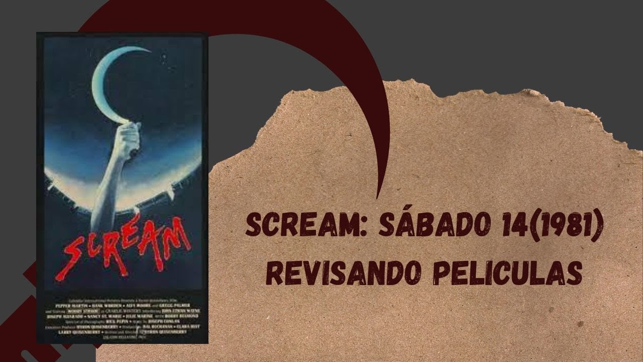 Scream:(1981) Una película caída en el olvidó. - YouTube