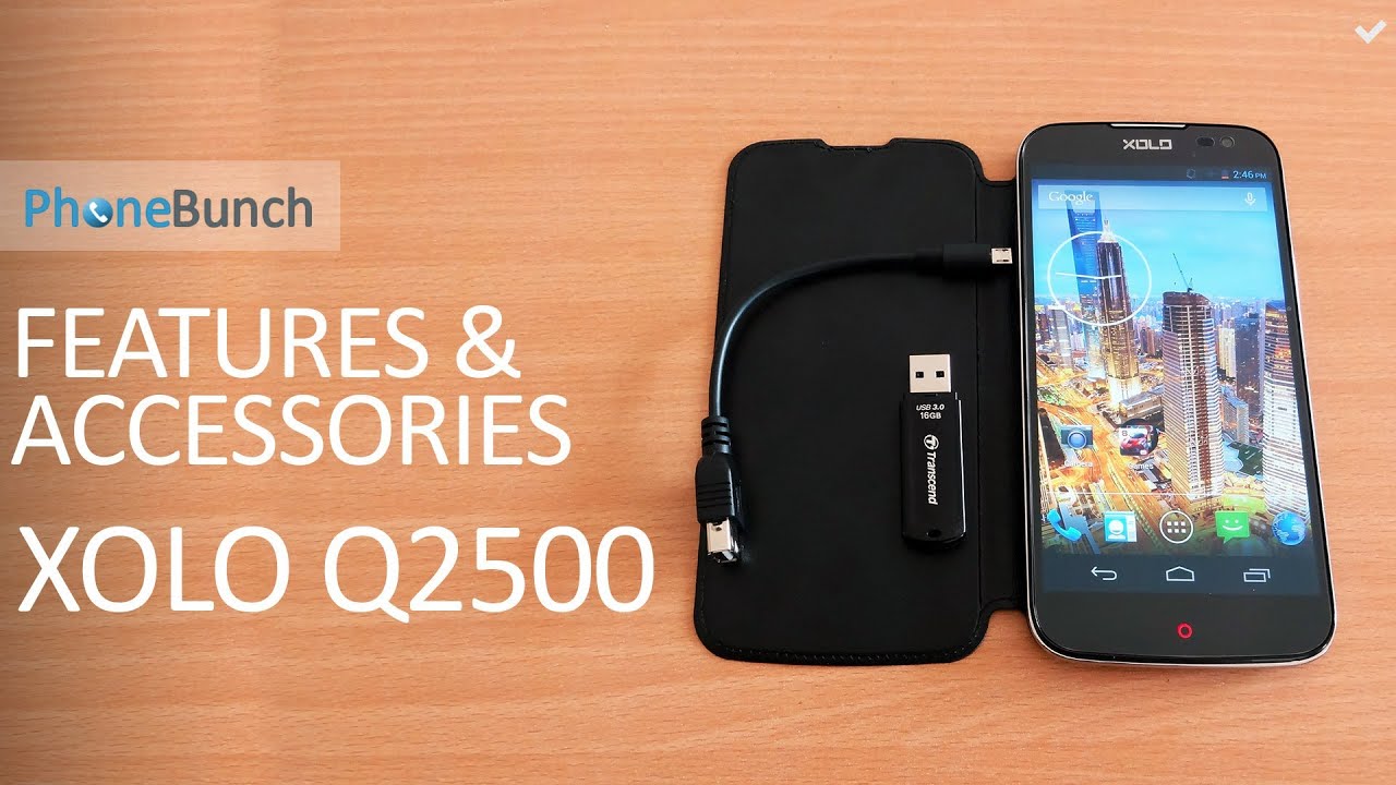 Xolo Q2500 Features And Accessories Overview Youtube