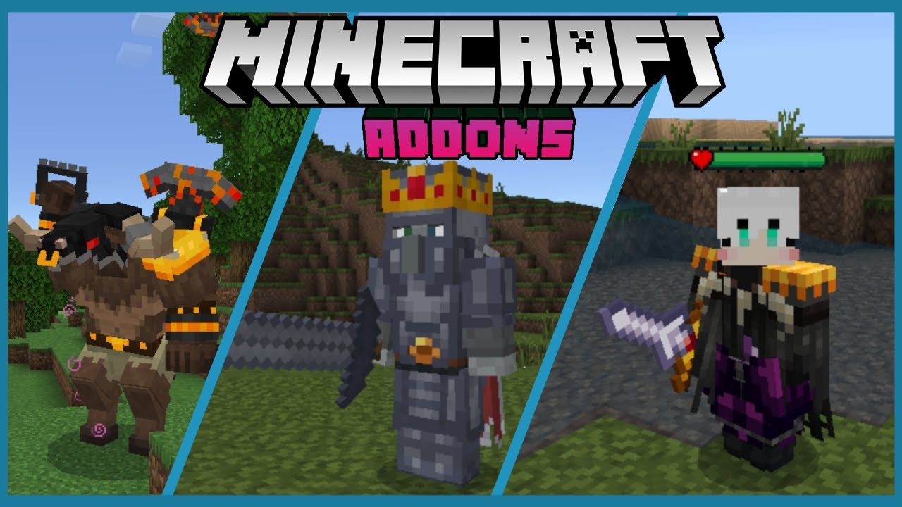 Perfect Addons that change Minecraft into a RPG game [MCPE/MCBE MODS ...