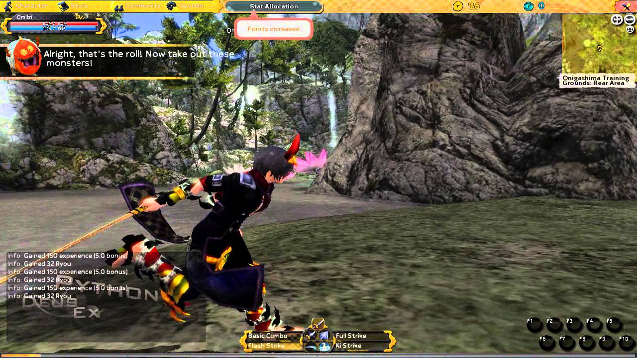Let's Play Onigiri Online MMORPG (Alpha) - Part 1 - YouTube