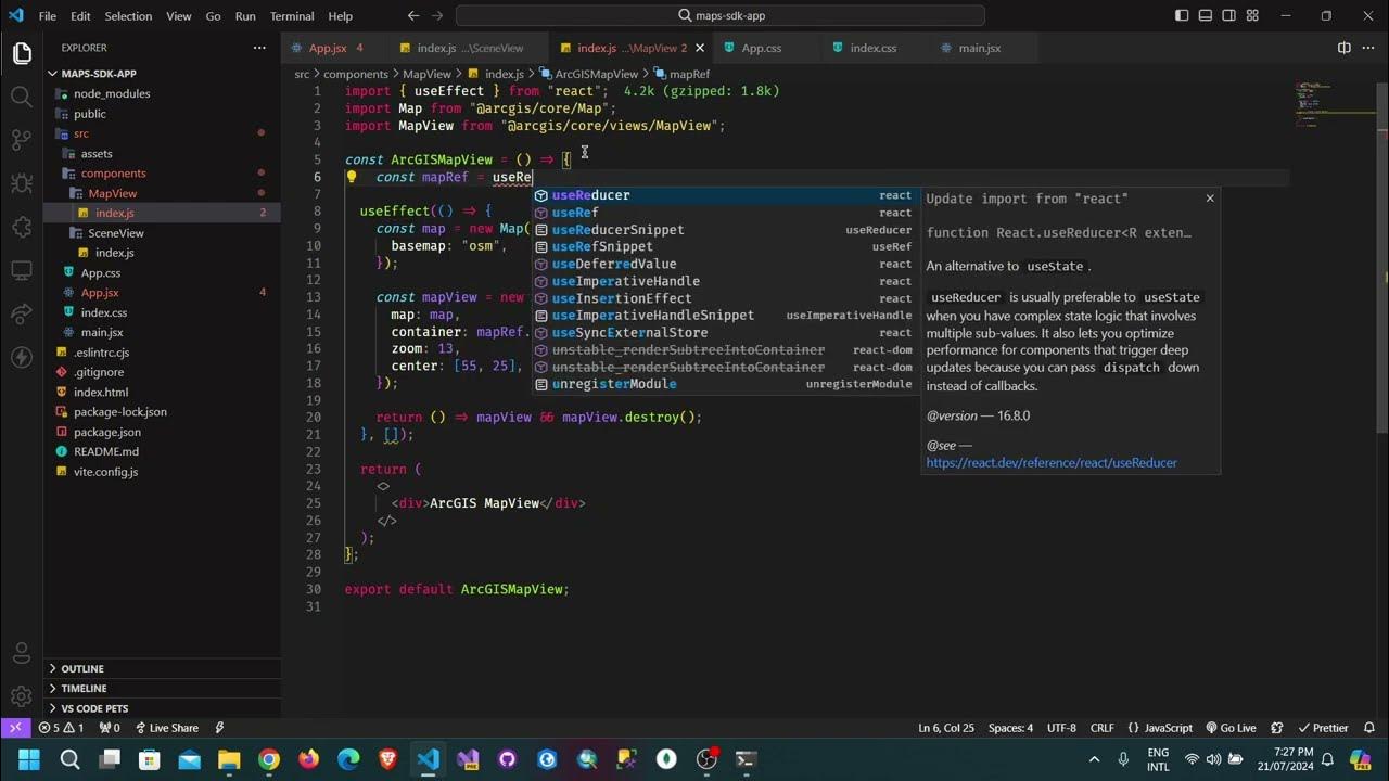 ArcGIS Maps SDK for JavaScript - Creating Components for MapView and SceneView - YouTube