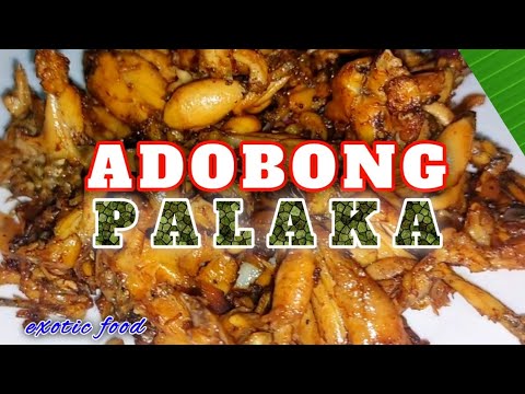 ADOBONG PALAKA | Filipino Recipe | Philippine Native Frog | Exotic food ...