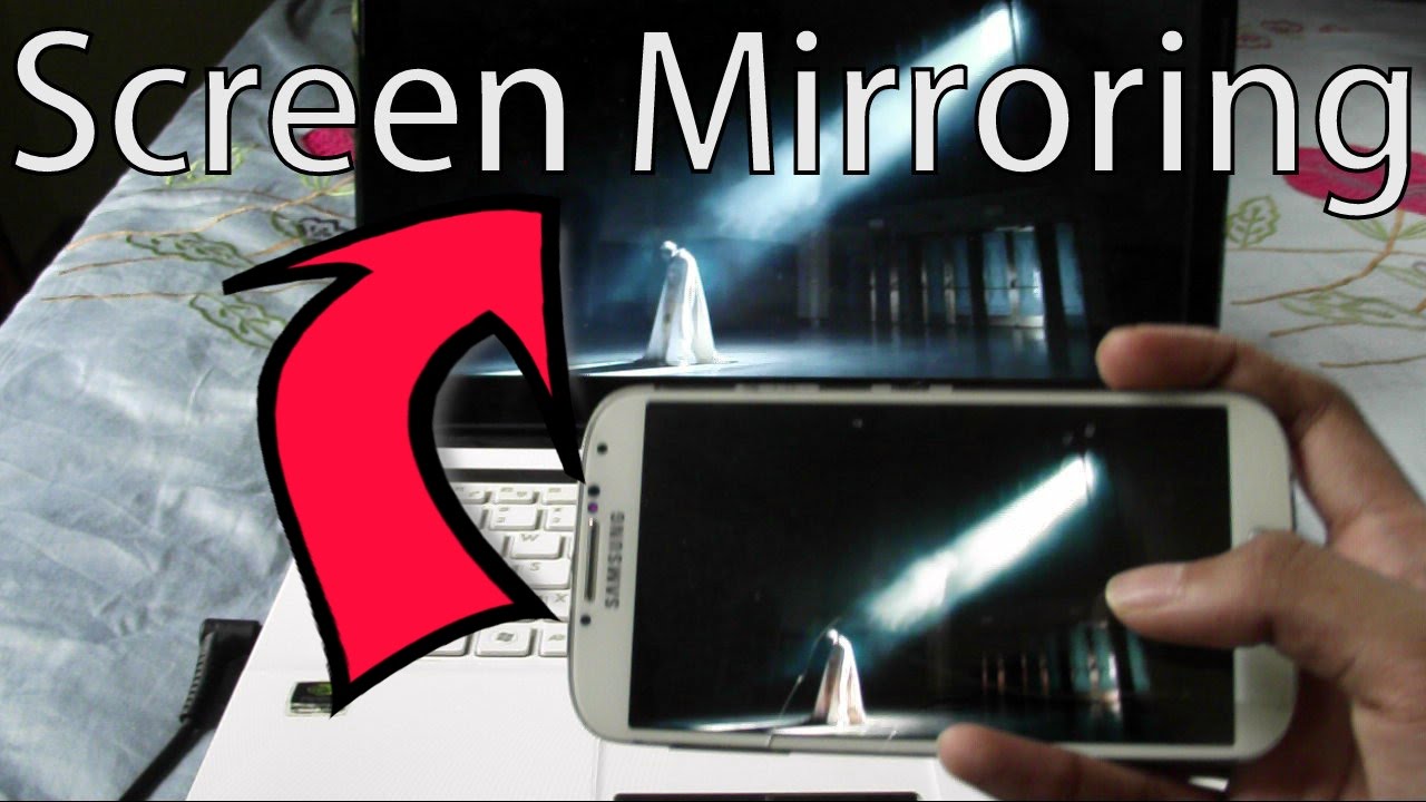 Wireless Screen Mirroring From Phone To PC - YouTube