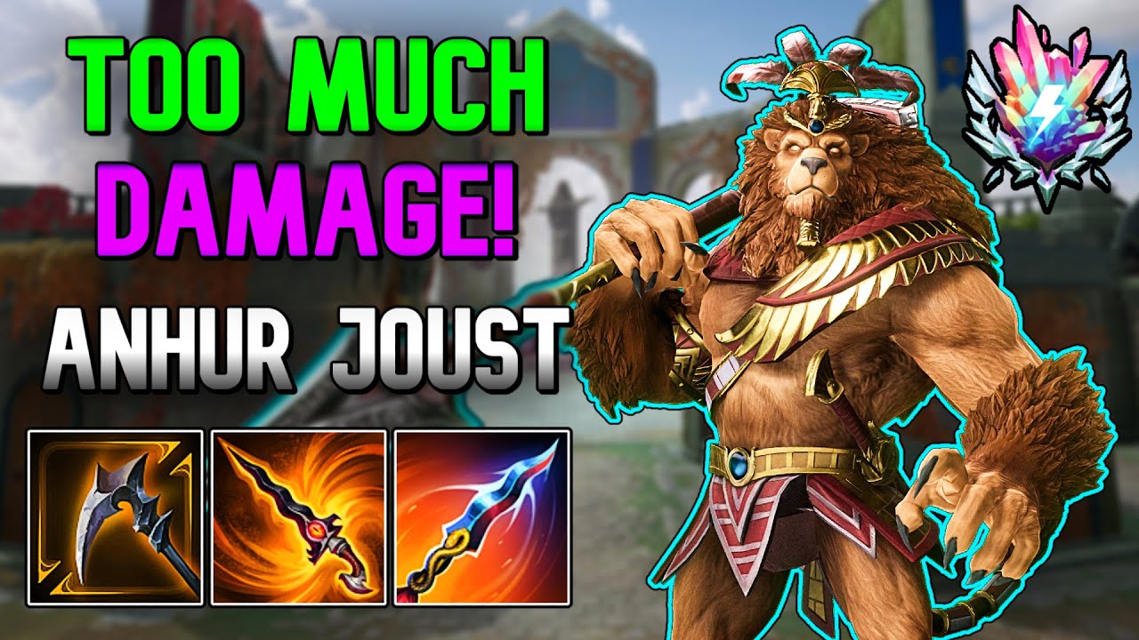 THE BEST ADC IN JOUST! - Smite 2 Anhur Deity Gameplay - YouTube