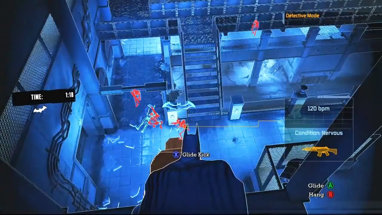 Batman: Arkham Asylum "Silent Knight Challenge Room" Full Walkthrough ...