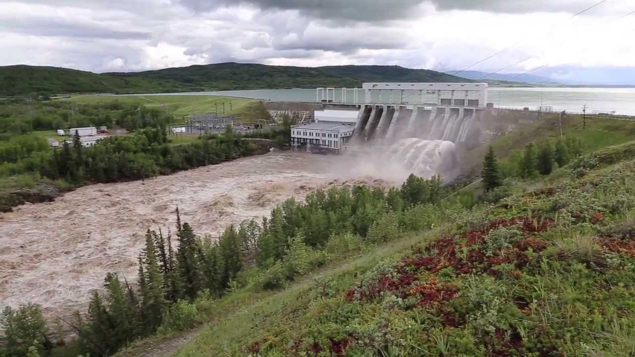 Ghost Dam Spillway - YouTube