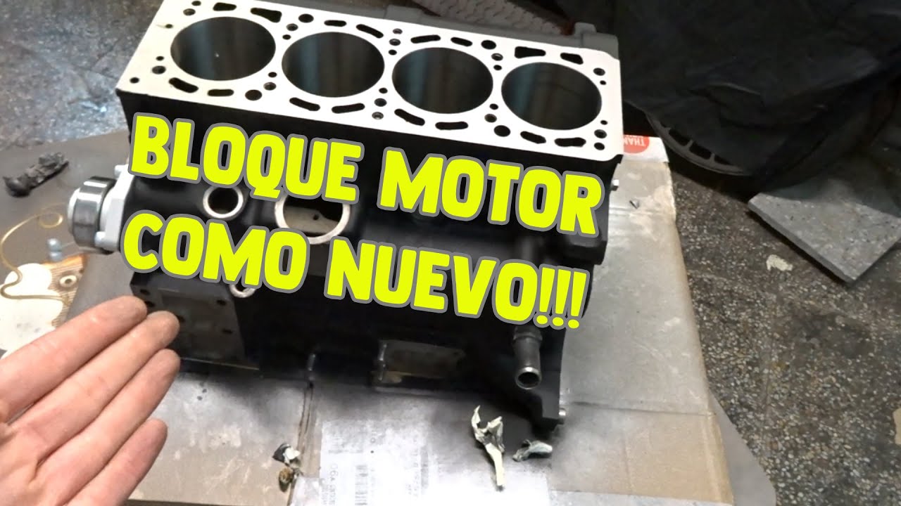 Pintando el bloque motor !! - YouTube
